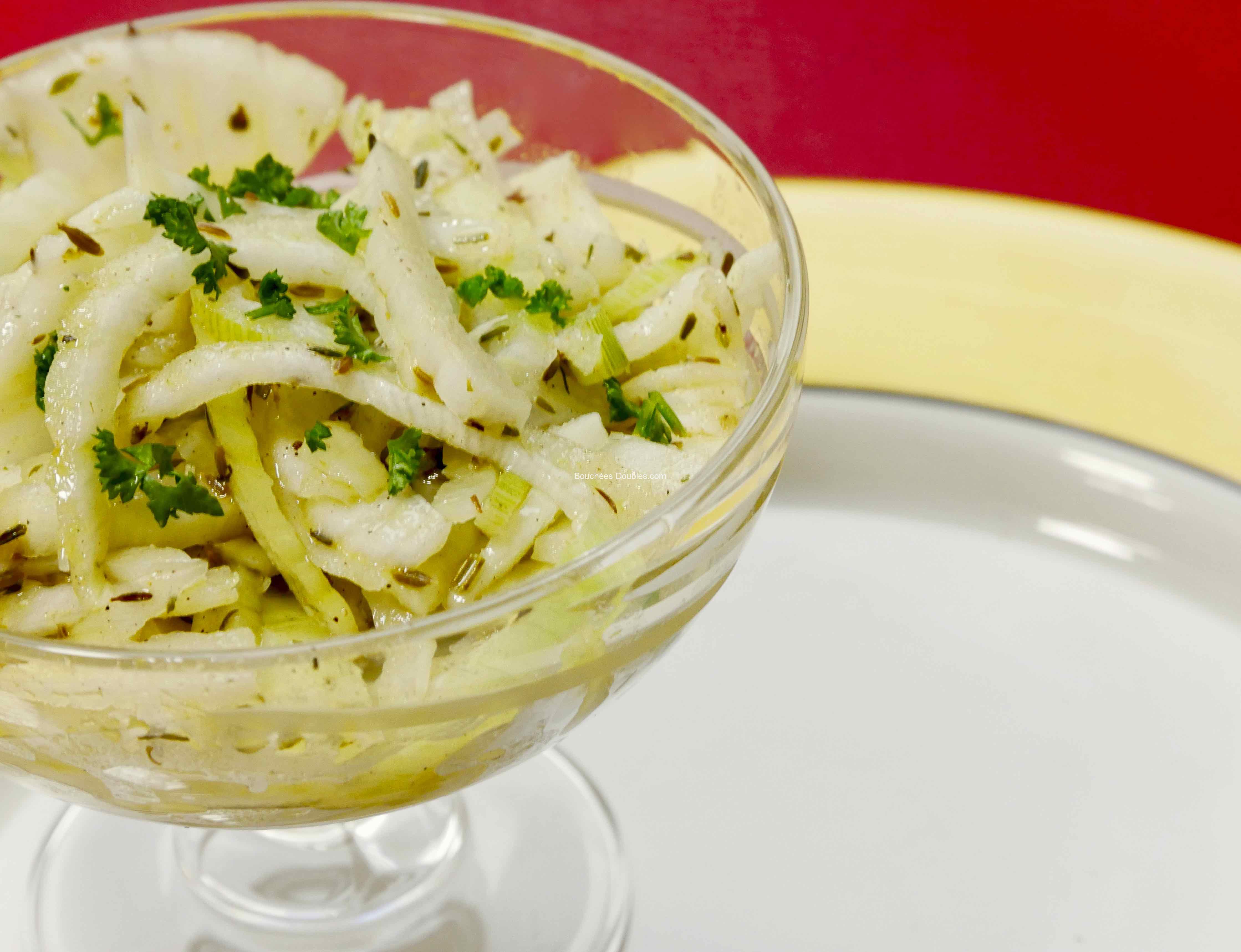 Recette alcaline : marinade de fenouil