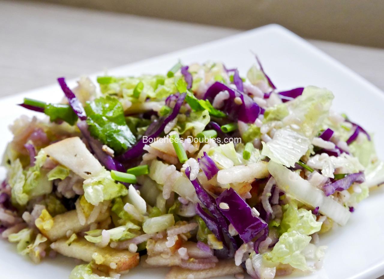 Cuisine alcaline : salade alcaline complète, facile et rapide (5 mn)