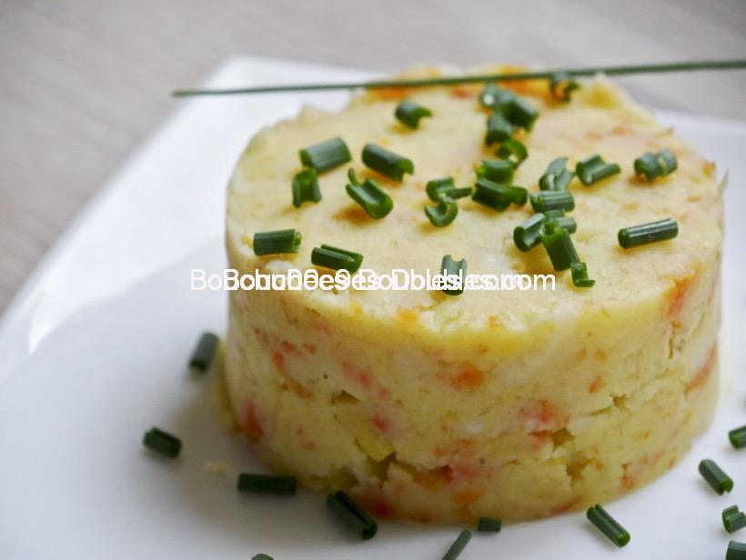 Recette acido-basique : purée aux 3 légumes, ail et ciboulette