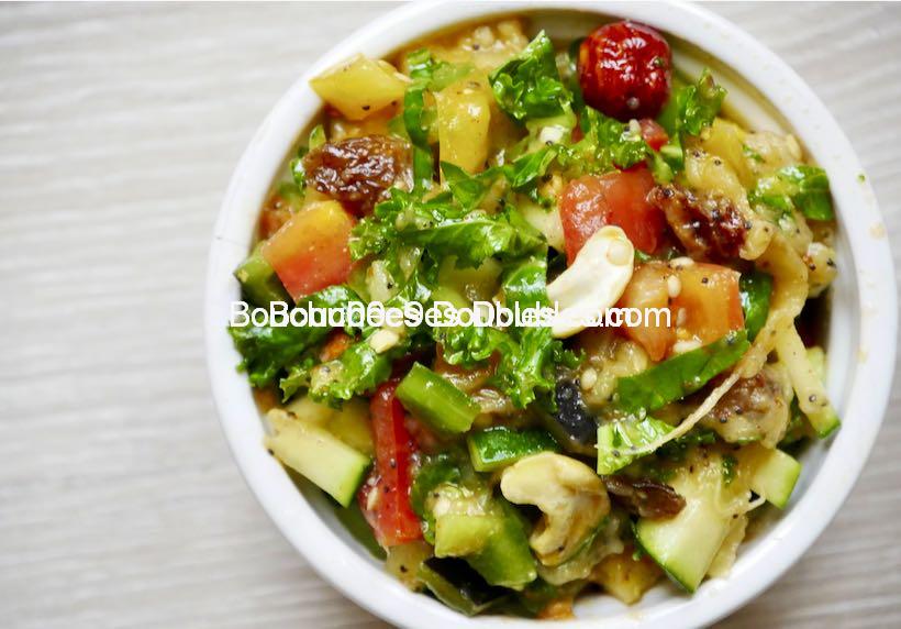 Recette alcaline : légumes de saison, fruits secs et oléagineux